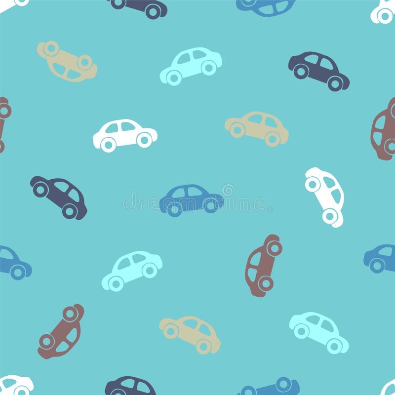 Baby Seamless Pattern Cars Stock Illustrations – 2,281 Baby Seamless ...