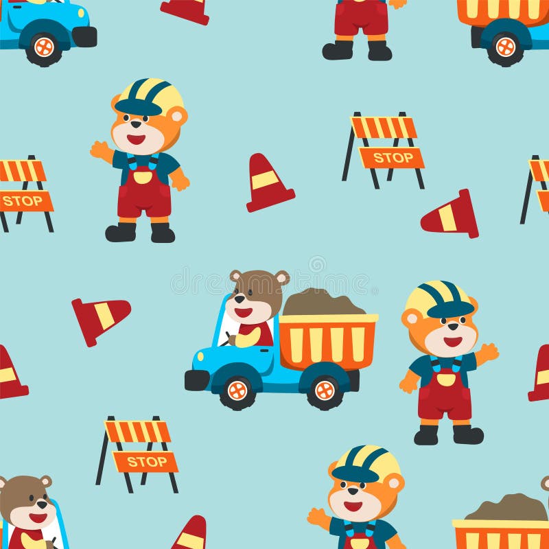 Animal Under Construction Signs Stock Illustrations – 8 Animal Under ...