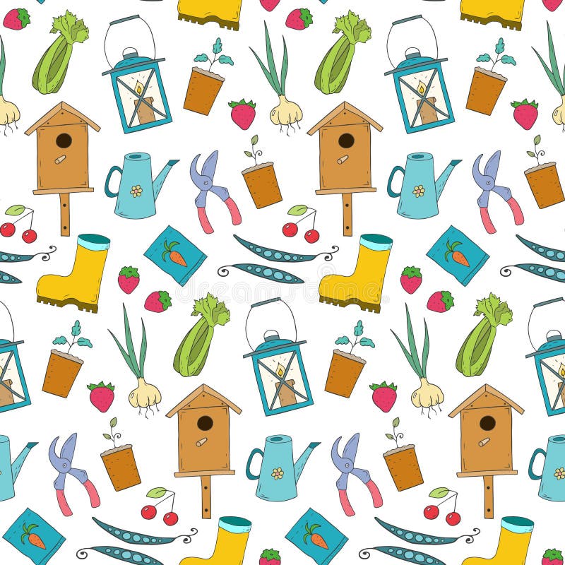 Farm Vegetables Garden Items Stock Illustrations – 84 Farm Vegetables ...