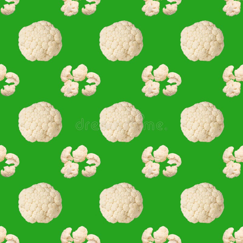 Pattern of Cauliflower Up Close Stock Photo - Image of background ...