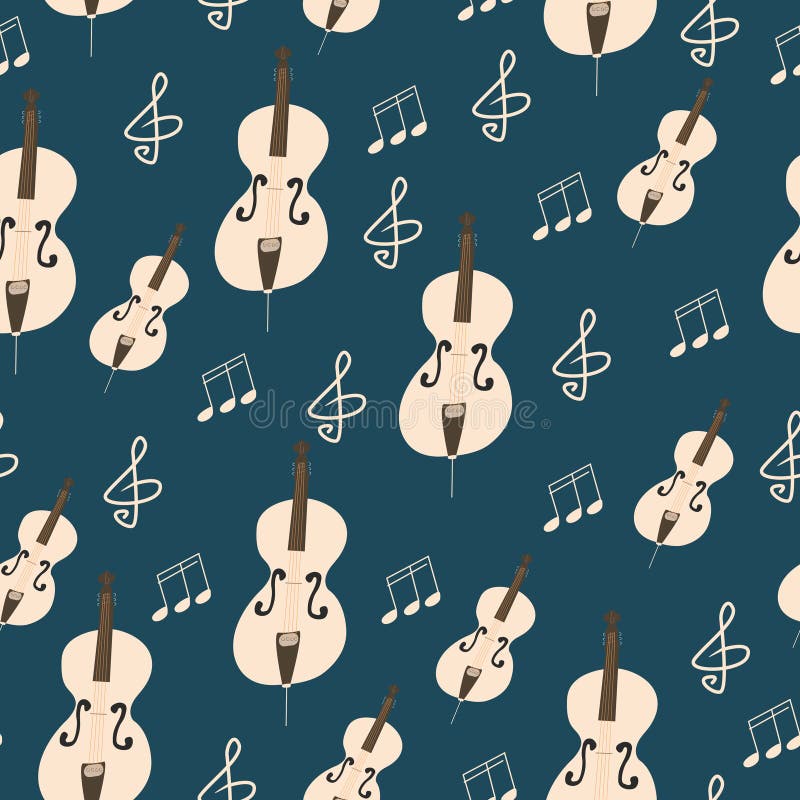 Cello Doodle stock vector. Illustration of sound, music - 43051958