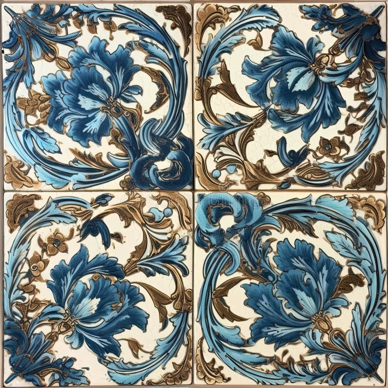 Seamless Pattern with Ceramic Tile Pattern. Absrtract Decorative ...