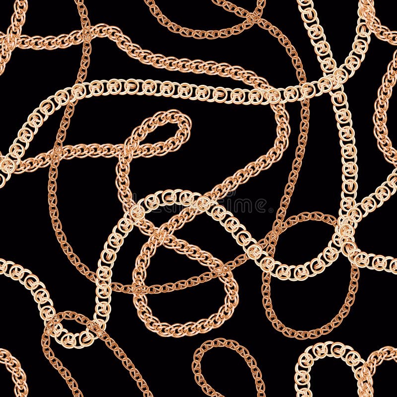 Seamless Pattern with Chain for Fabric Design. Stock Vector ...