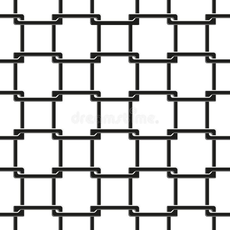 Chain fence stock vector. Illustration of protection - 42884407