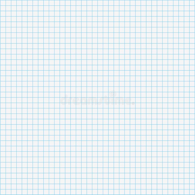 Seamless Pattern Checked School Paper Stock Vector - Illustration of ...