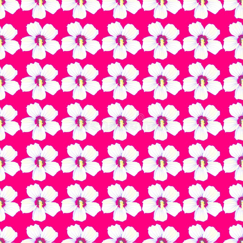 Seamless Pattern. Cherry Blossom. Pattern with Pink Flowers. Ornament ...