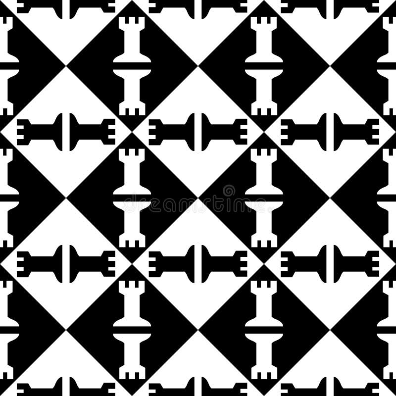 Rook Pattern Stock Illustrations – 1,082 Rook Pattern Stock ...