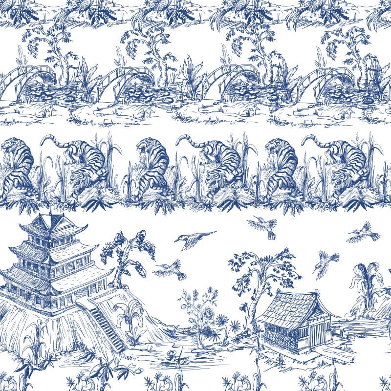 Chinoiserie Stock Illustrations – 2,875 Chinoiserie Stock Illustrations ...