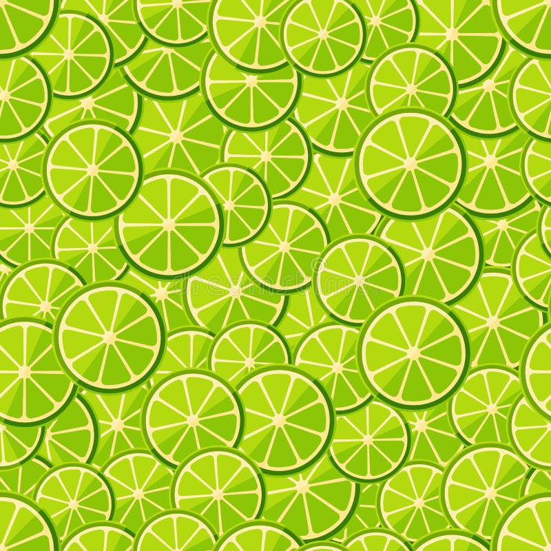 Seamless Pattern Chopped Lime Stock Vector - Illustration of lime ...