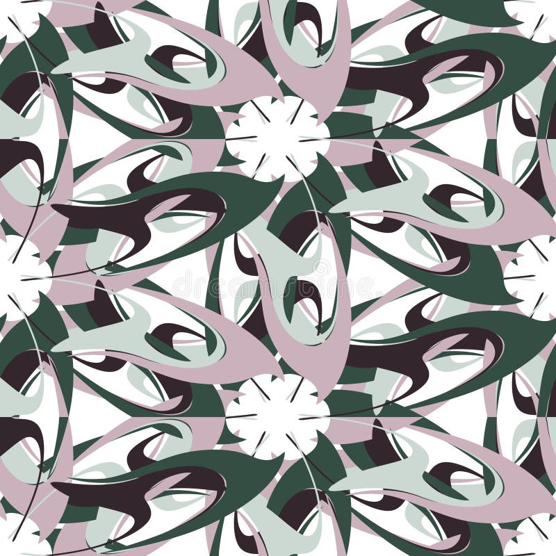 Seamless Pattern with Clipping Path Stock Vector - Illustration of ...
