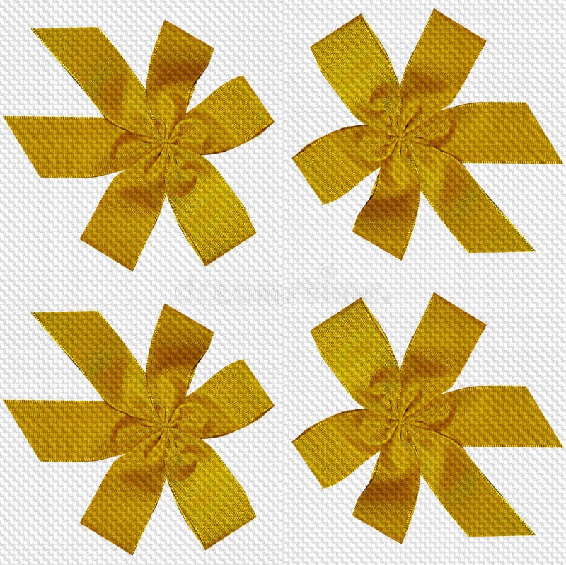 Seamless Pattern Cloth Woven with Gold Ribbons Stock Illustration ...