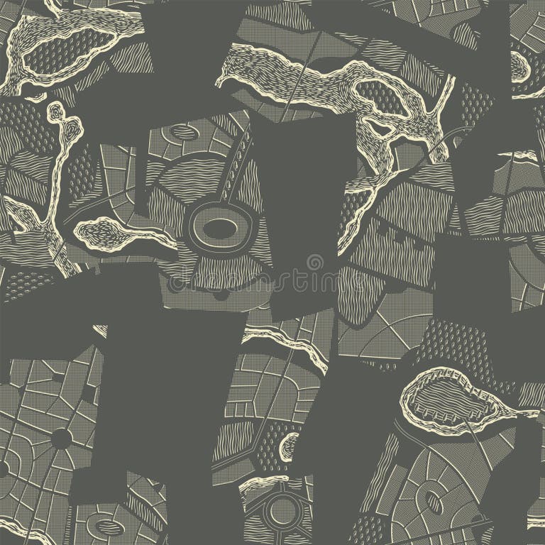 Magazine Collage Maps Stock Illustrations – 14 Magazine Collage Maps ...