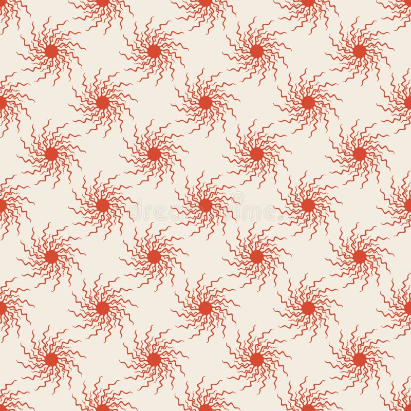 Seamless Pattern Color Calligraphy Line Stock Vector - Illustration of ...