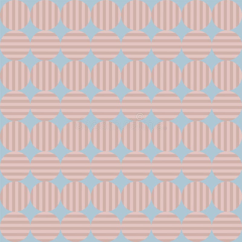 Seamless Pattern Color Pastel Circles Stock Vector - Illustration of ...