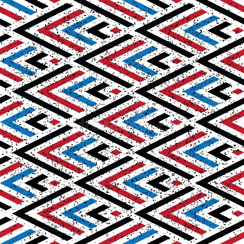 3435 Seamless Pattern with Colored Bands, Modern Stylish Image. Stock ...