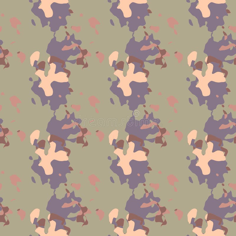 Seamless Pattern with Colored Different Spots of Paint. Stock ...