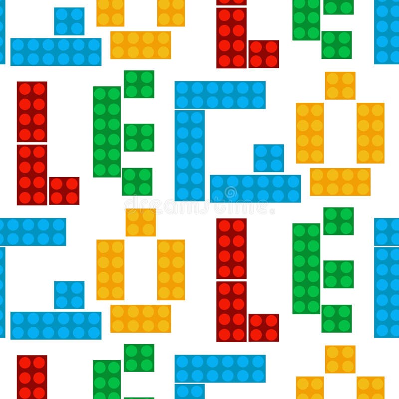 Seamless Lego Stock Illustrations – 373 Seamless Lego Stock ...