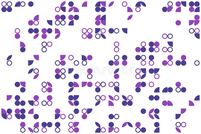 Seamless Pattern with Colored Quarter Circles. Abstract Pattern Design ...