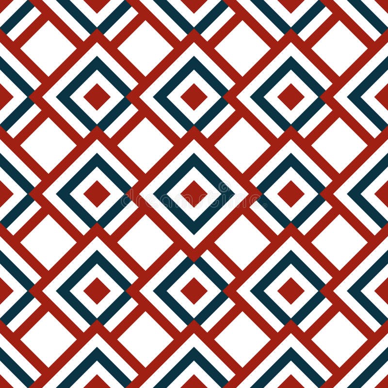 Seamless Pattern with Colored Squares(red and Green) (2), Modern ...