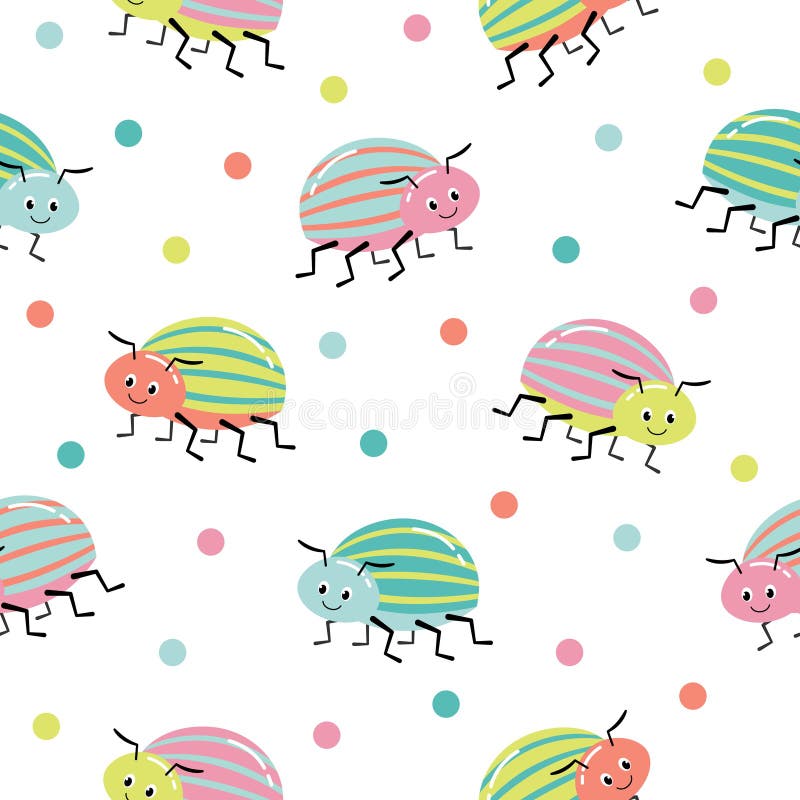 Small beetles stock illustration. Illustration of graphic - 103026104