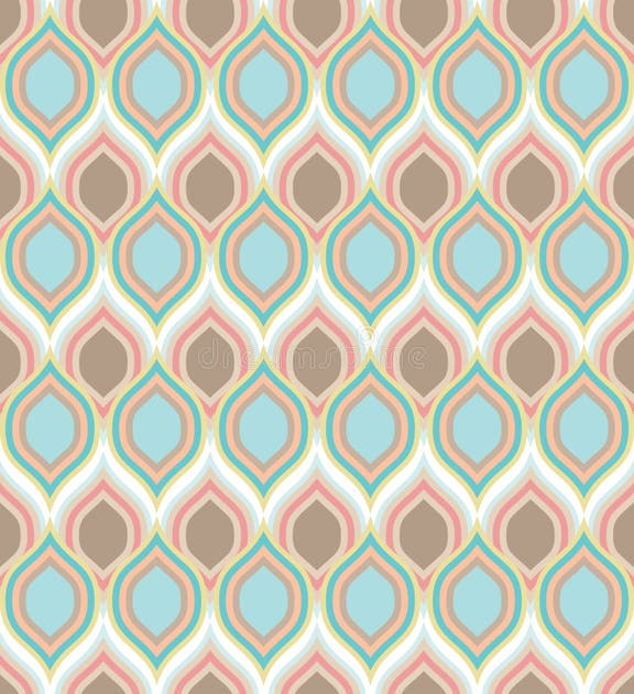 Seamless Pattern with Colorful Calm Texture Stock Vector - Illustration ...
