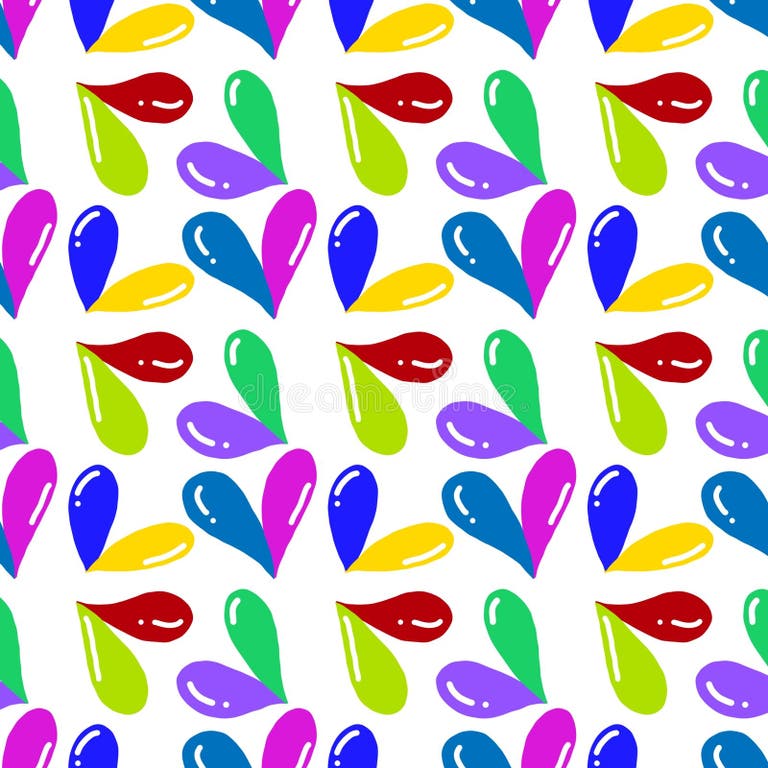 Seamless Pattern with Colorful Graphic Design for Fabric Pattern and ...