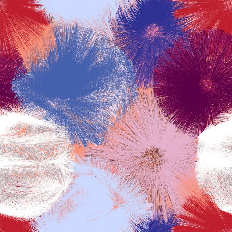 Colorful Fuzzy Dot Abstract Background Stock Illustration ...