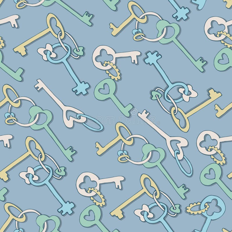 Cartoon Keys Colorful Stock Illustrations – 607 Cartoon Keys Colorful ...