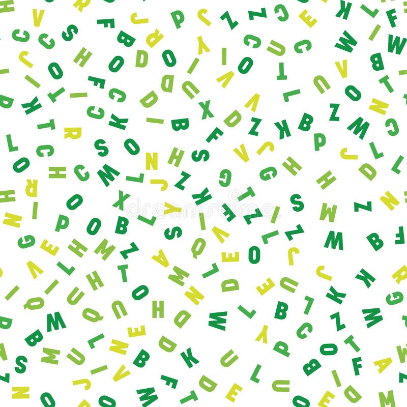 Random Letters Seamless Pattern Stock Illustrations – 660 Random ...