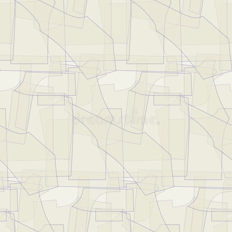 Seamless Pattern of Colorful Patterns To Sew. Sewing Abstract ...