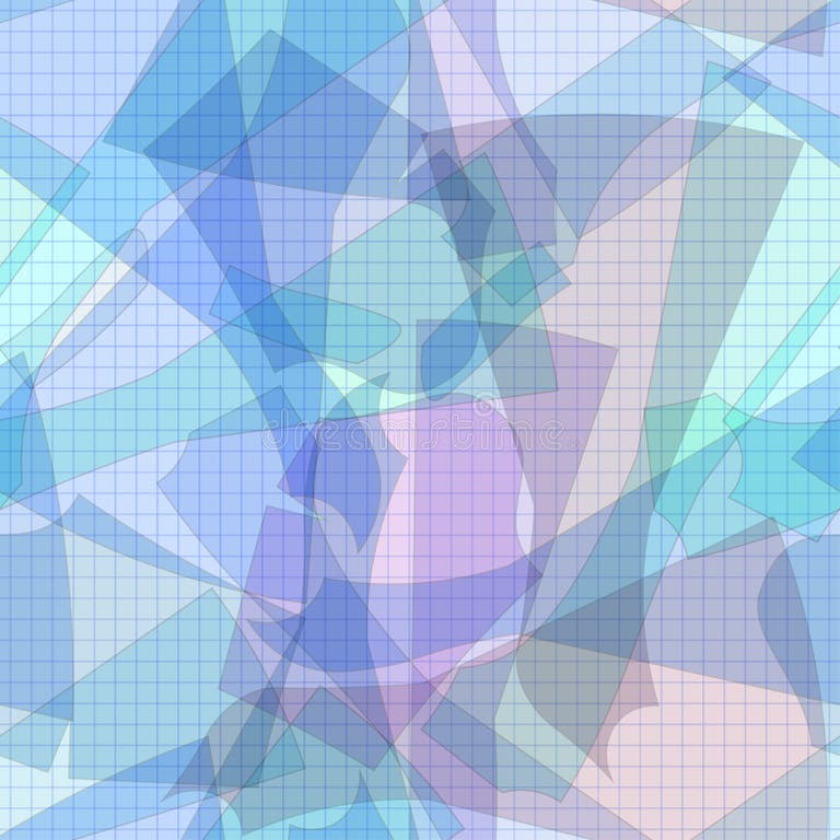 Seamless Pattern of Colorful Patterns To Sew. Sewing Abstract ...