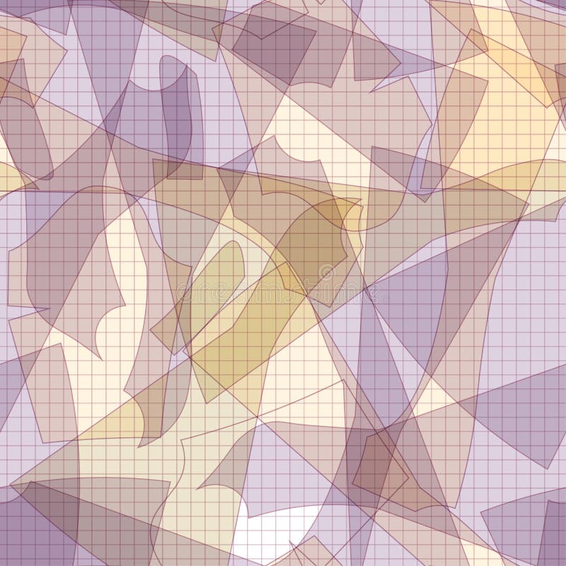 Seamless Pattern of Colorful Patterns To Sew. Sewing Abstract ...