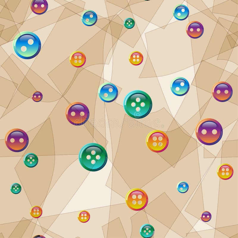 Seamless Pattern of Colorful Patterns To Sew. Sewing Abstract ...