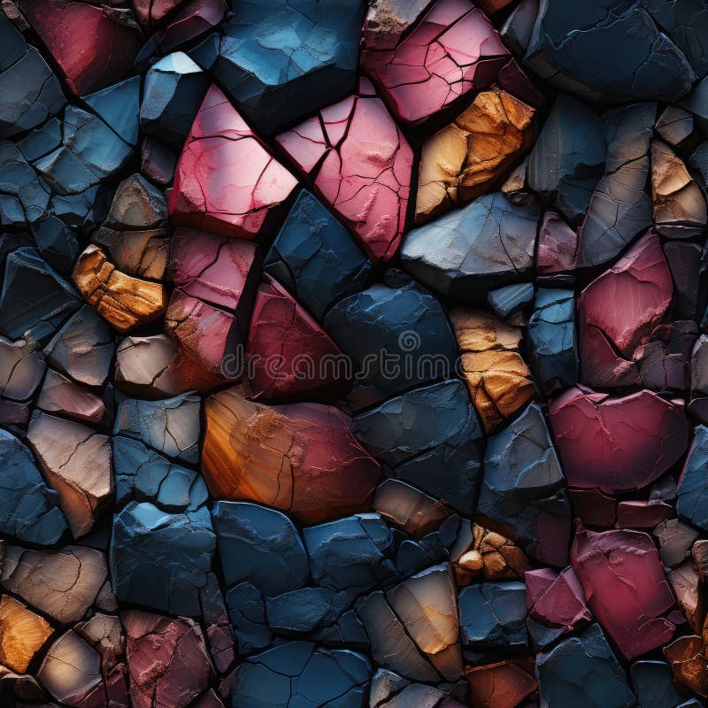 A Seamless Pattern of Colorful Precious Stones Stock Illustration ... A Seamless Pattern of Colorful Precious Stones Stock Illustration ...