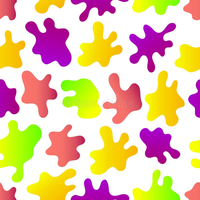 Colorful Spot Seamless Pattern Stock Vector - Illustration of print ...