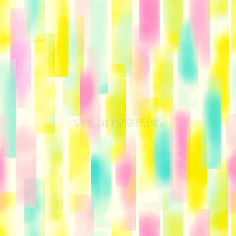 Seamless Pattern with Colorful Stripes Stock Illustration ...