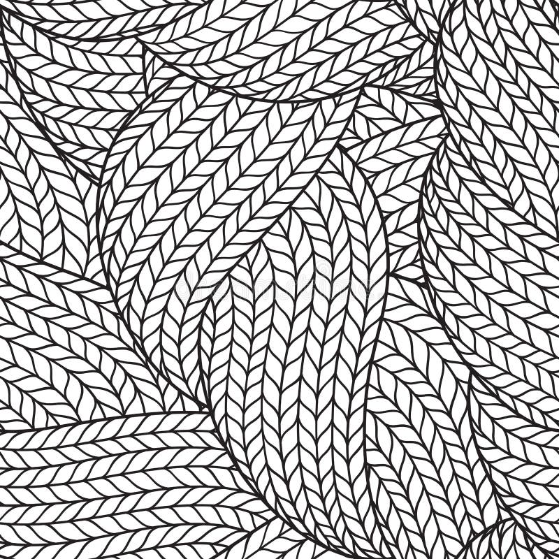 Seamless Pattern for Coloring Book Stock Vector - Illustration of print ...