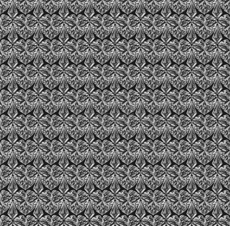 Diamond Pattern of Colored Brilliant Triangles Stock Illustration ...