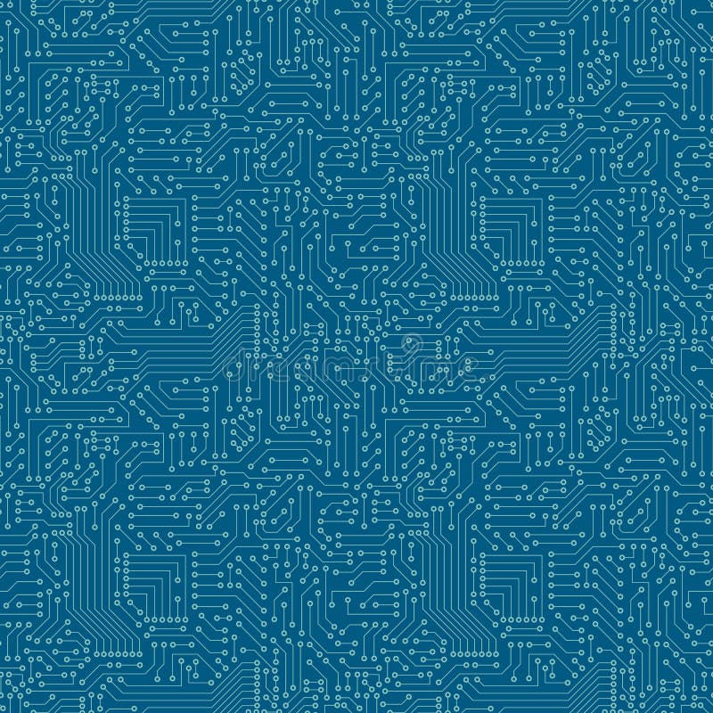Seamless Pattern. Computer Circuit Board Stock Vector - Illustration of ... Seamless Pattern. Computer Circuit Board Stock Vector - Illustration of ...