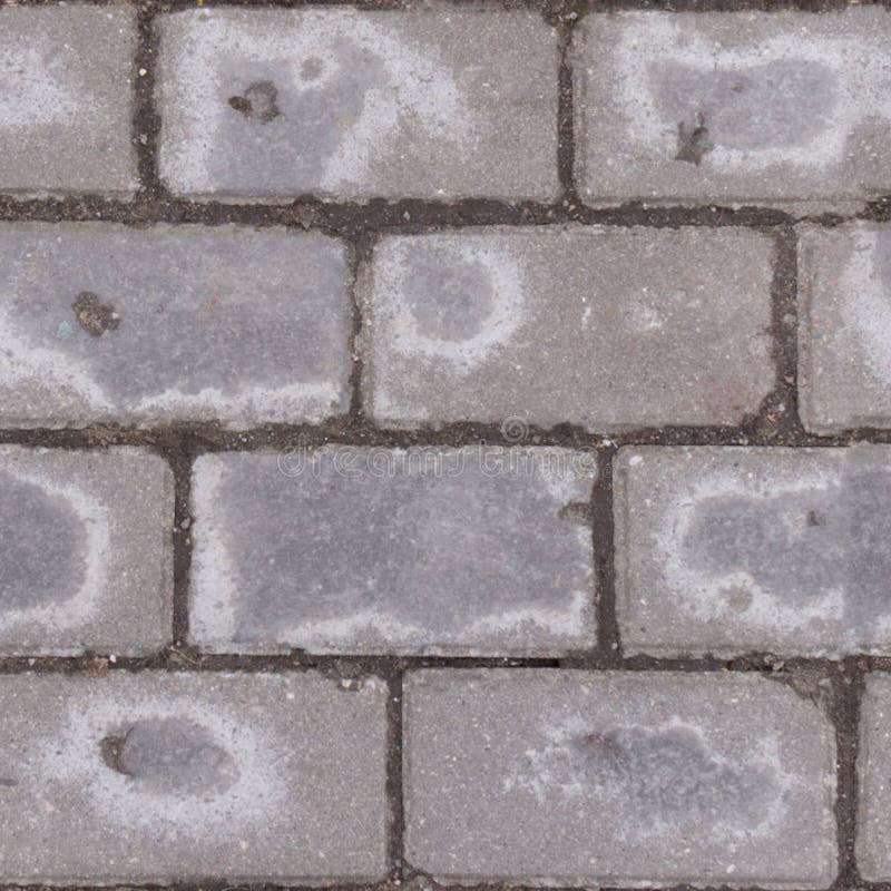 Seamless Pattern of Concrete Pavement Stock Photo - Image of gray, path ...