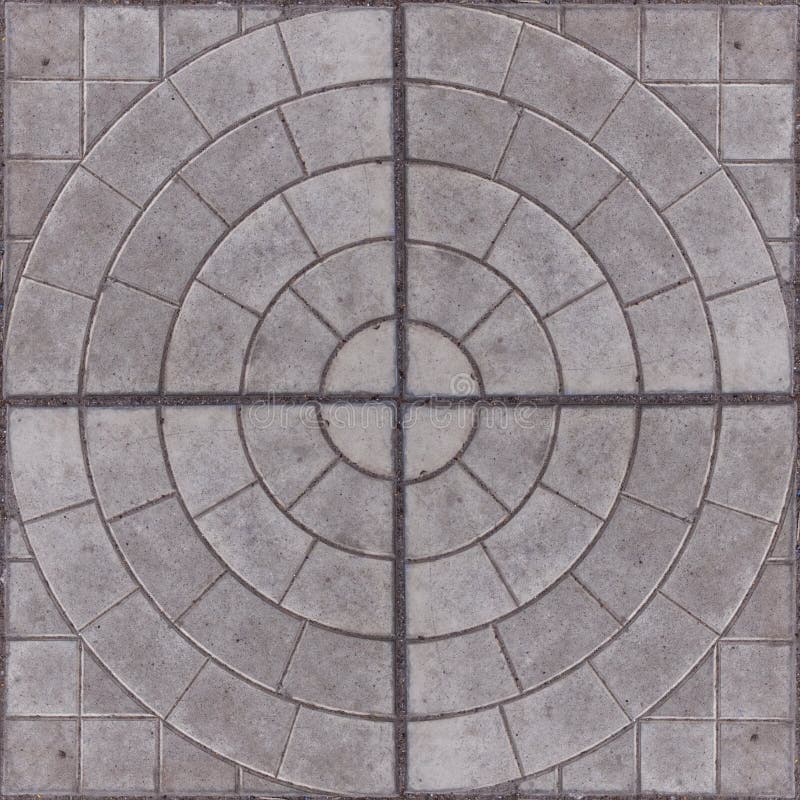 Seamless Pattern of Concrete Squared Tiles Stock Image - Image of ...