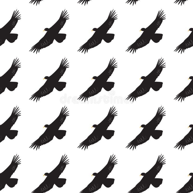 Condor Bird Design Silhouette Vector Stock Vector - Illustration of ...