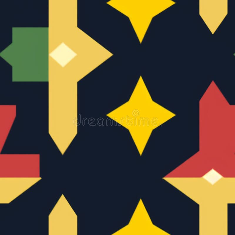 A Seamless Pattern with a Contemporary Design that Creates an Elegant ...