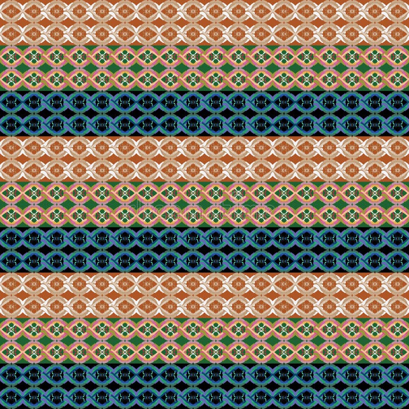 Seamless Pattern. Cool Lines Structure. Stock Vector - Illustration of ...