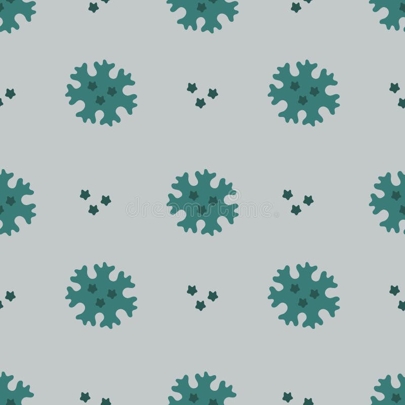 Seamless Pattern with Corona Virus. Vector Illustration Stock Vector ...