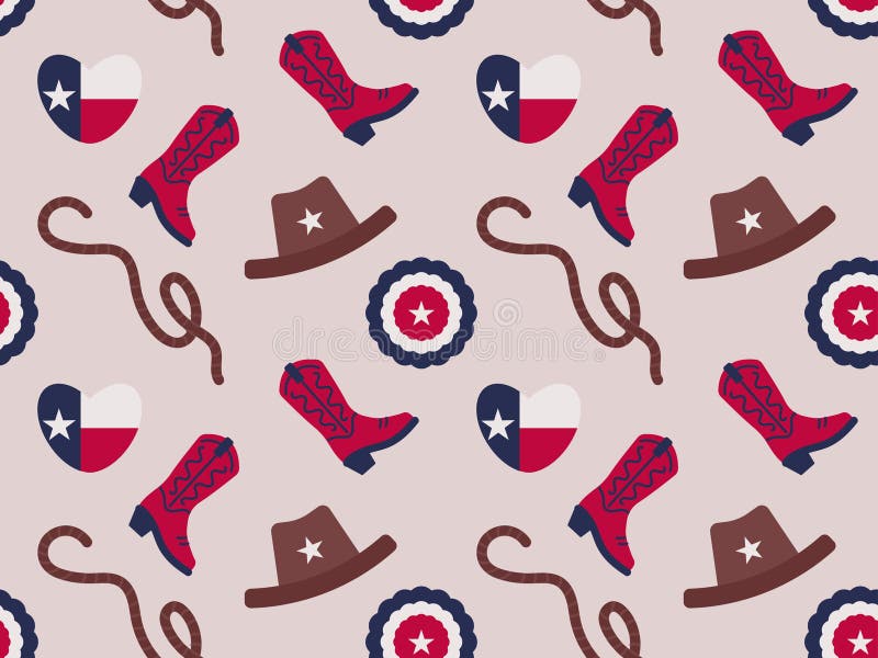 Texas Flag Seamless Pattern Stock Illustrations – 53 Texas Flag ...
