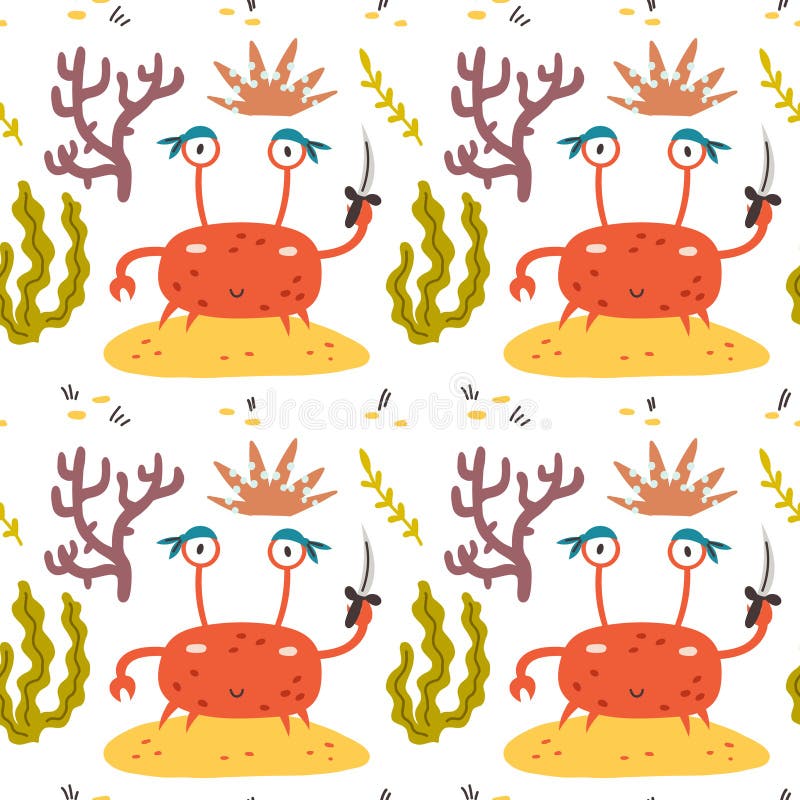 Pattern Crab Pixel Crab Image For 8 Bit Game Items Stock Vector Illustration Of Gaming
