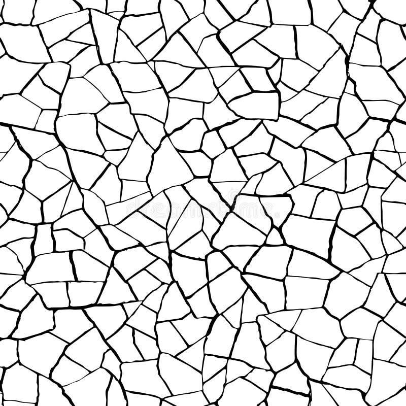 Broken Glass Texture Vector