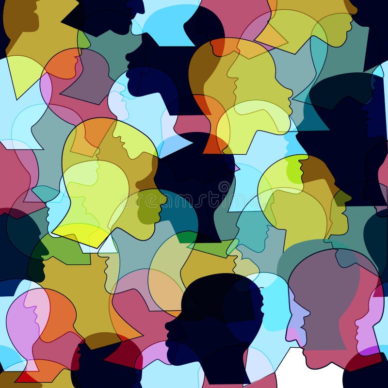 Diverse Crowd Brain Stock Illustrations – 27 Diverse Crowd Brain Stock ...