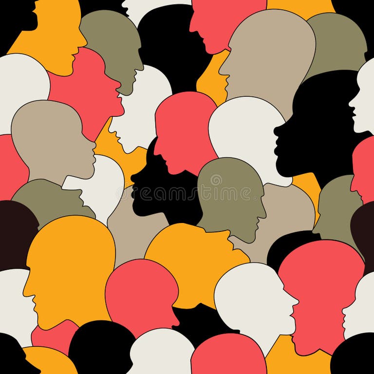Diverse Crowd Brain Stock Illustrations – 27 Diverse Crowd Brain Stock ...